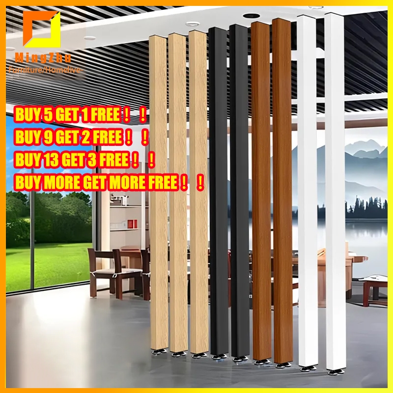 Partition wall timber wall partition DIY living room office wood grain ...