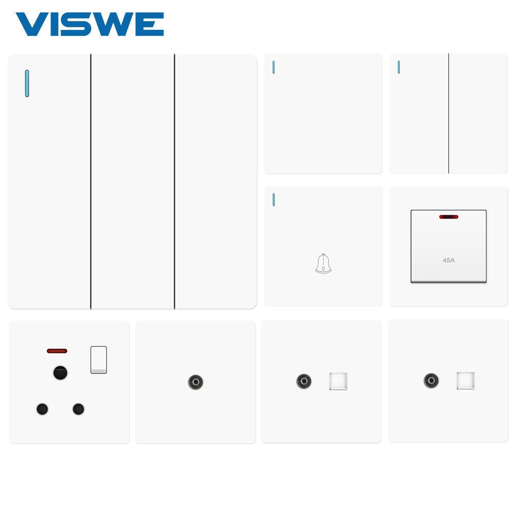 ‌VISWE | wall socket | power socket | wall switch | light switch ...
