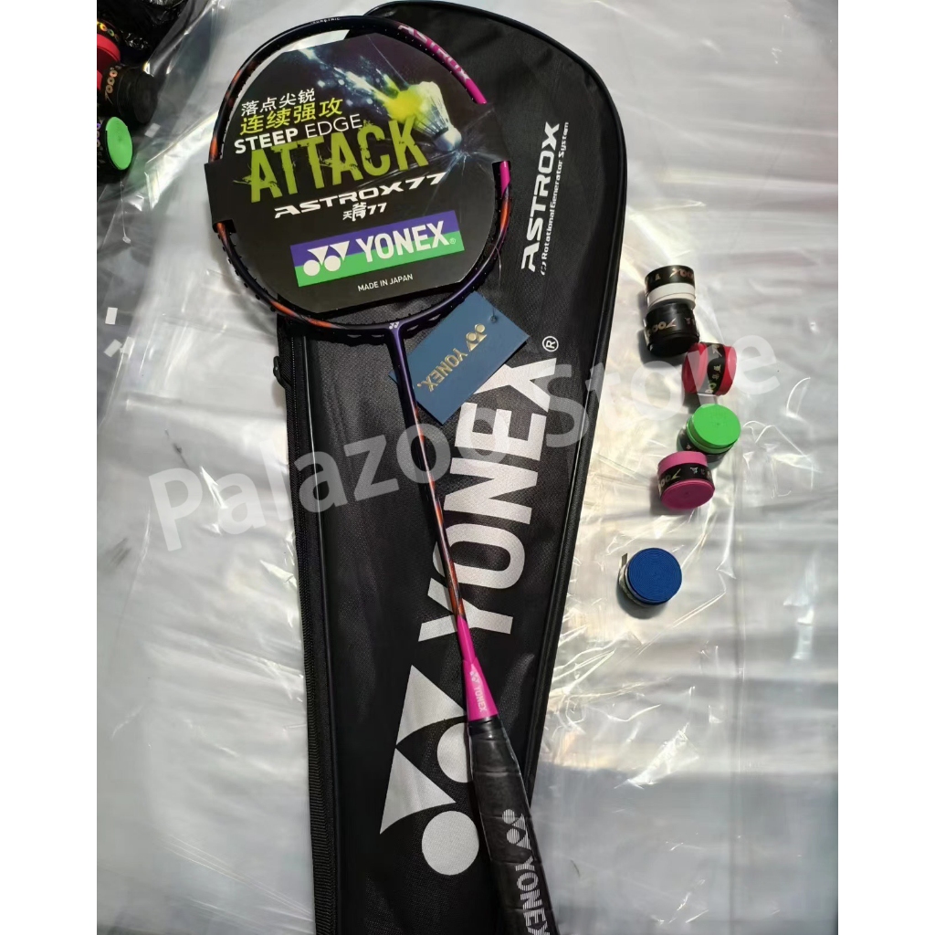 {Same Day Delivery} YONEX YONEX ASTROX 77 PRO Rose Red Chen Yufei ...