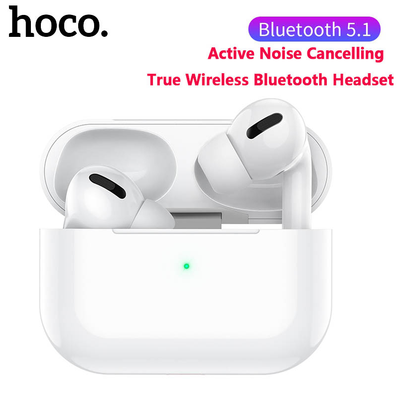 HOCO EW05 Plus TWS Wireless Headphones ANC Noise Cancelling Bluetooth Headset With Mic in-ear ...