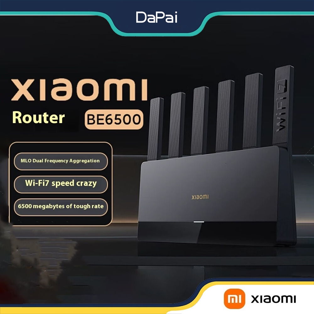 Xiaomi router BE6500 Wi Fi 7 6500 Mbps full 2.5G network port 4-core ...