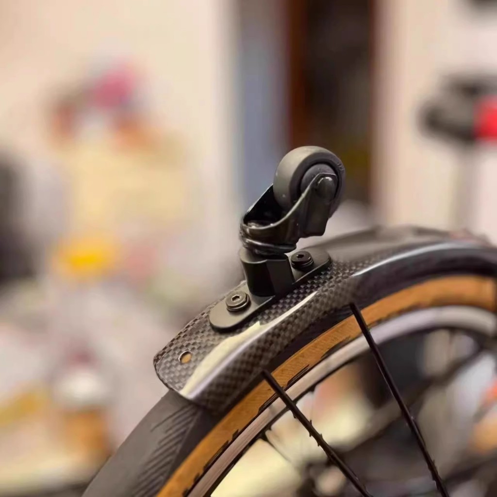 360 degree rotating push wheel for Brompton mud guard wheel 1.25 inch ...