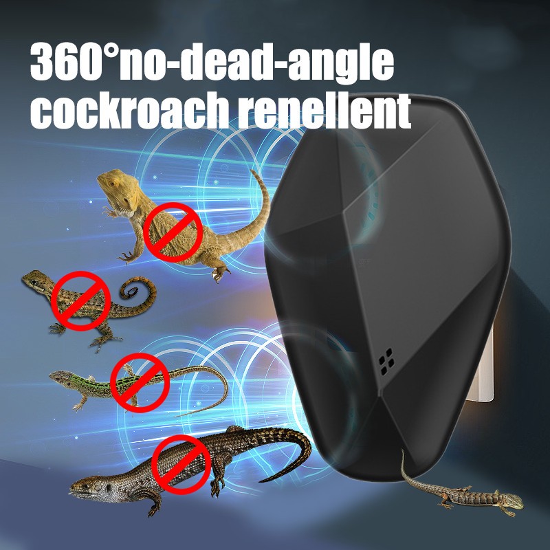 【SG STOCK】360°Lizard repellent ultrasonic Household pest repellent ...