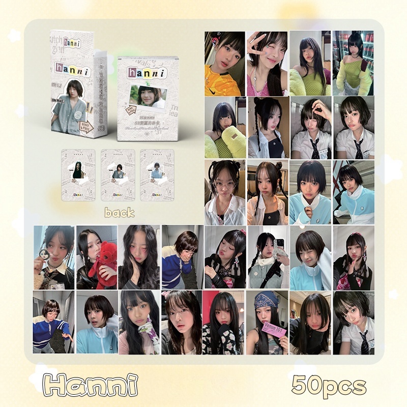 50-119pcs Laser Hologram Lomo Cards How Sweet Album Minji HAERIN Solo ...