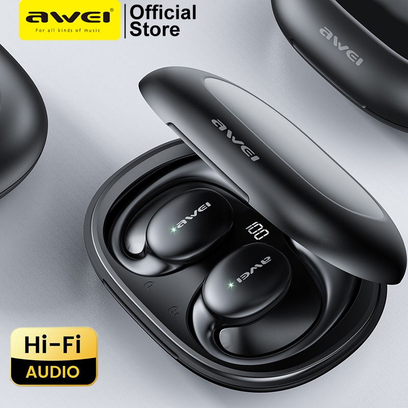 Awei T80 Open-Ear Wireless Sports Earphones Bluetooth 5.3 Air ...
