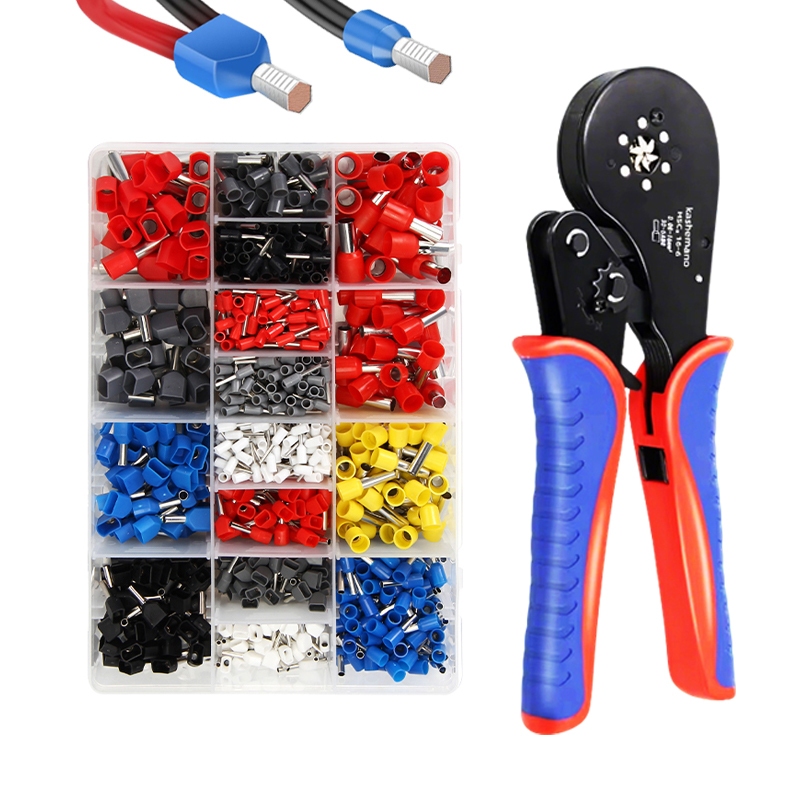 Crimping Plier 28-5AWG 0.08-16mm Hexagonal Ratcheting Ferrule Crimping ...