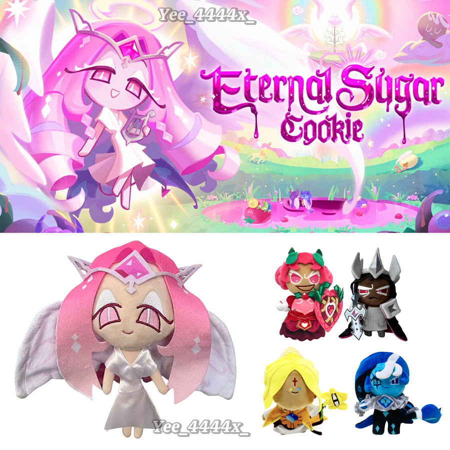 Eternal Sugar Cookie Plush From Cookie Run Kingdom Game Character ...