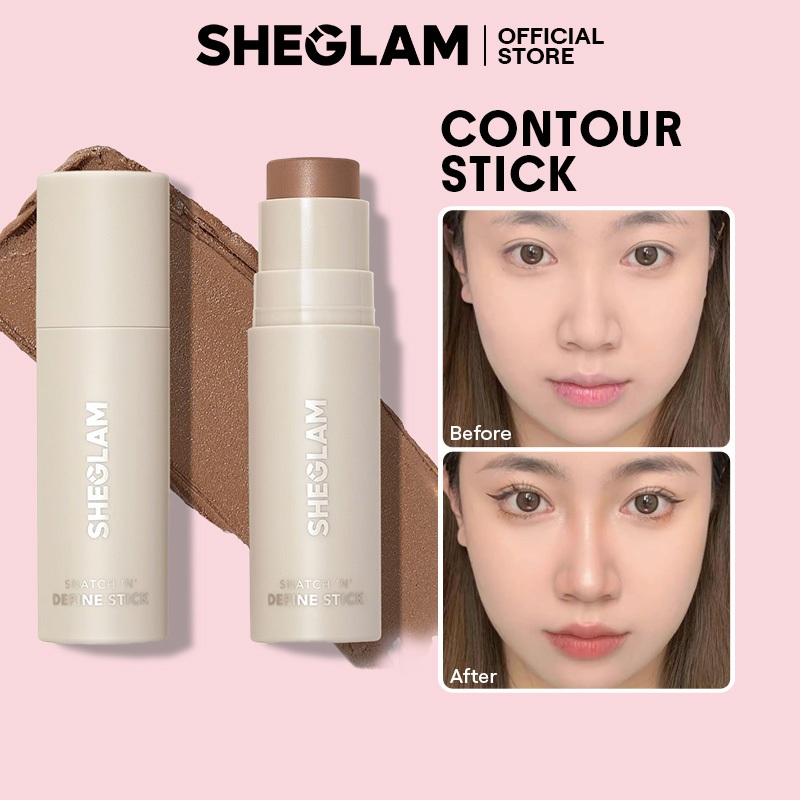 SHEGLAM Snatch 'n' Define Contour Stick Long Lasting Highly Pigmented Sweat Proof Bronzer ...