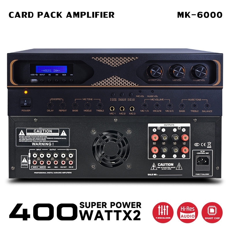 YAMAHA MK2000/MK3000/MK5000/MK6000 Karaoke Power Amplifier All-in-One Machine, Bluetooth ...