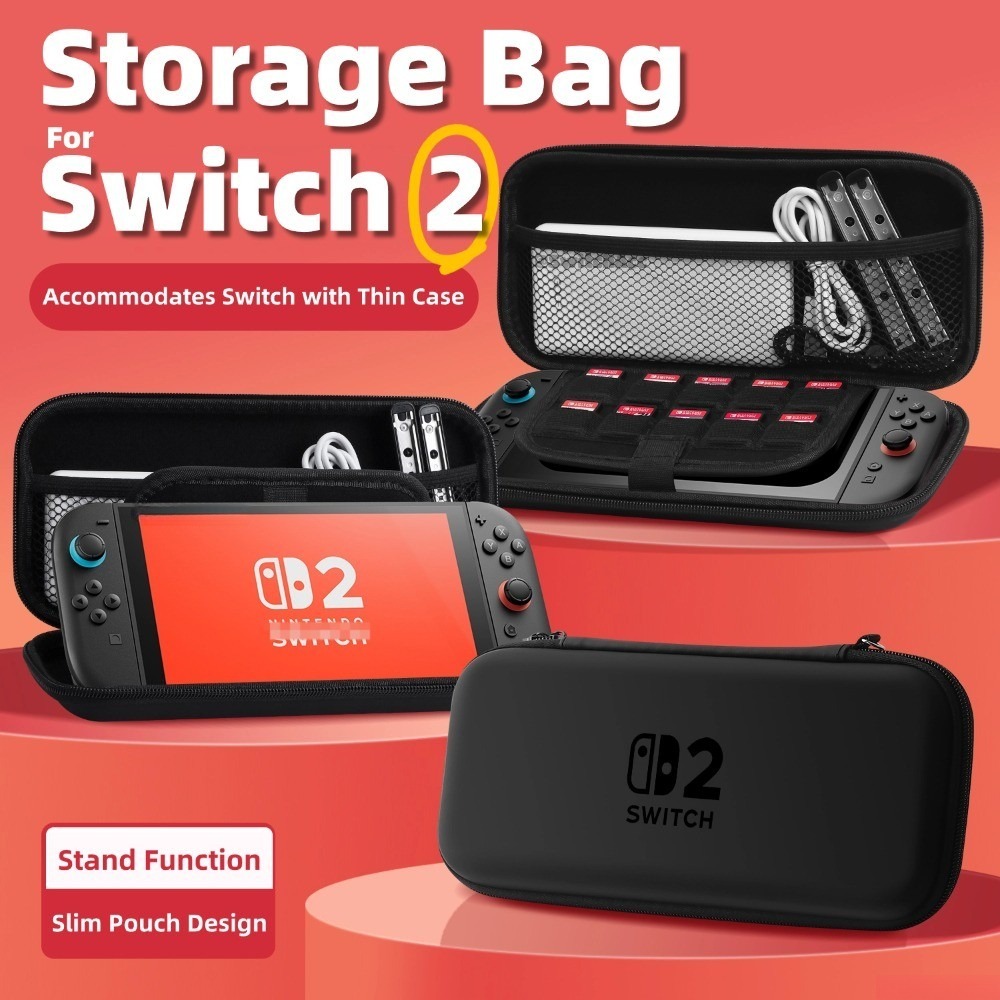 Switch 2 Hard Shell Storage Bag Slim Design for Nintendo Switch 2 with ...