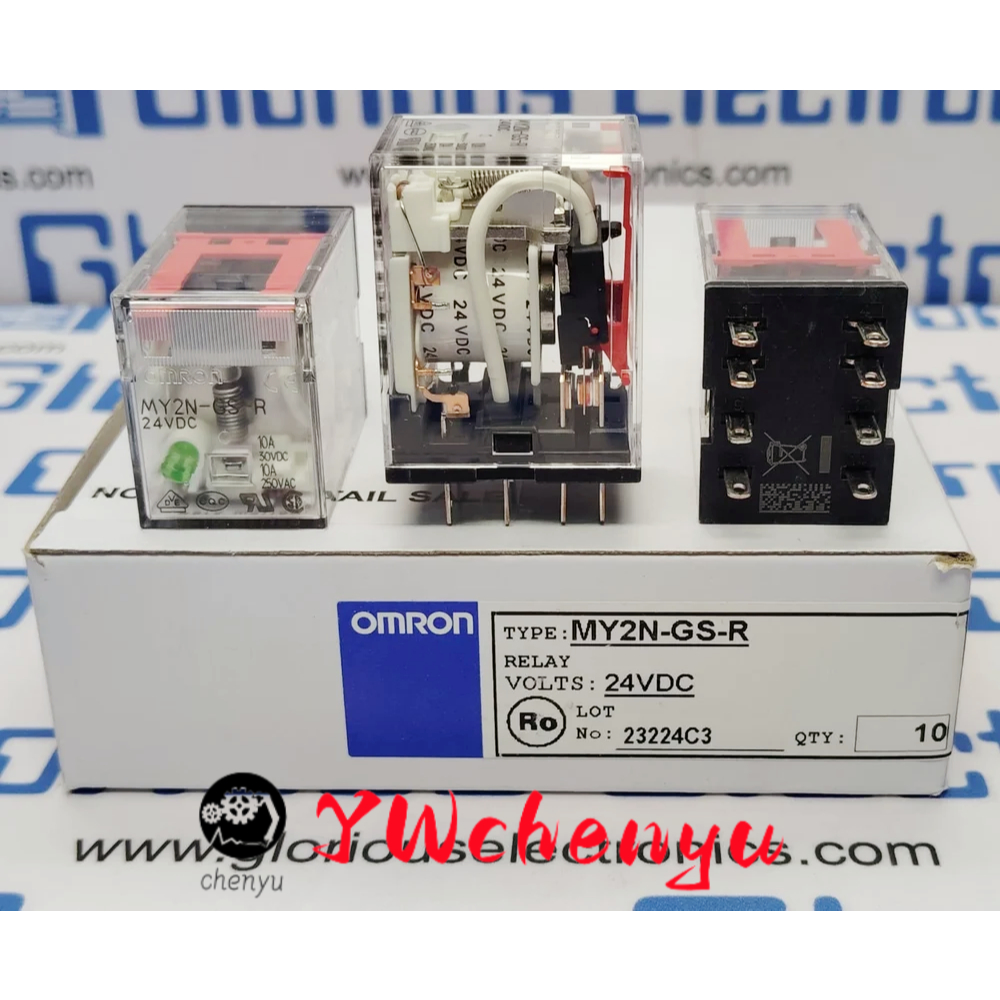 OMRON Middle Relay MY2N-GS DC24V MY4N-GS AC220 LY2N MY2N-J MY2N-GS-R MY4N-GS-R | Shopee Singapore