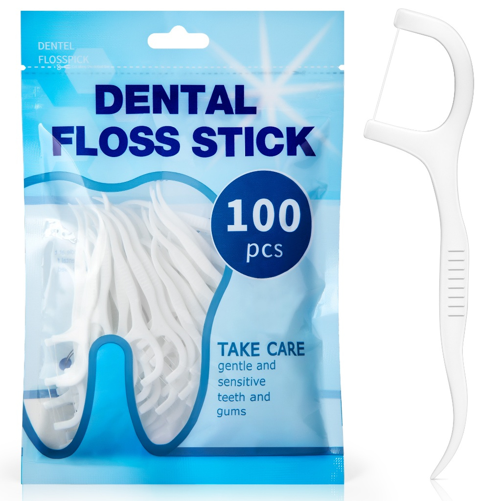 Professional Clean Floss Picks - Extra Strong Shred-Resistant Floss ...