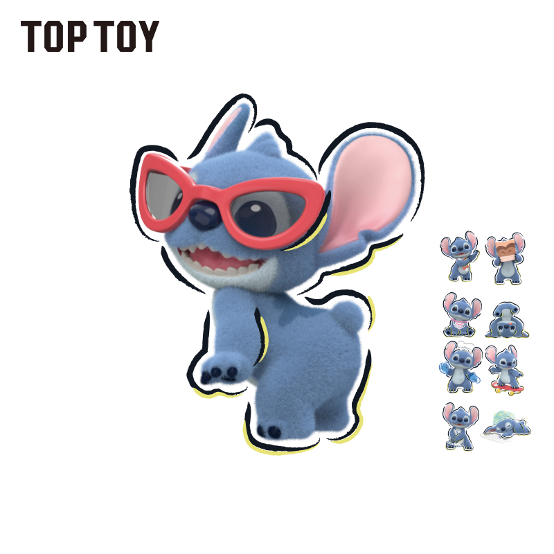 TOPTOY Disney "Hello, Stitch" Series Figures Blind Box Figure Birthday ...