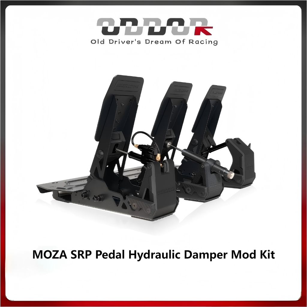 ODDOR MOZA SRP Pedal Hydraulic Damper Upgrade Kit - Enhanced Feel for ...