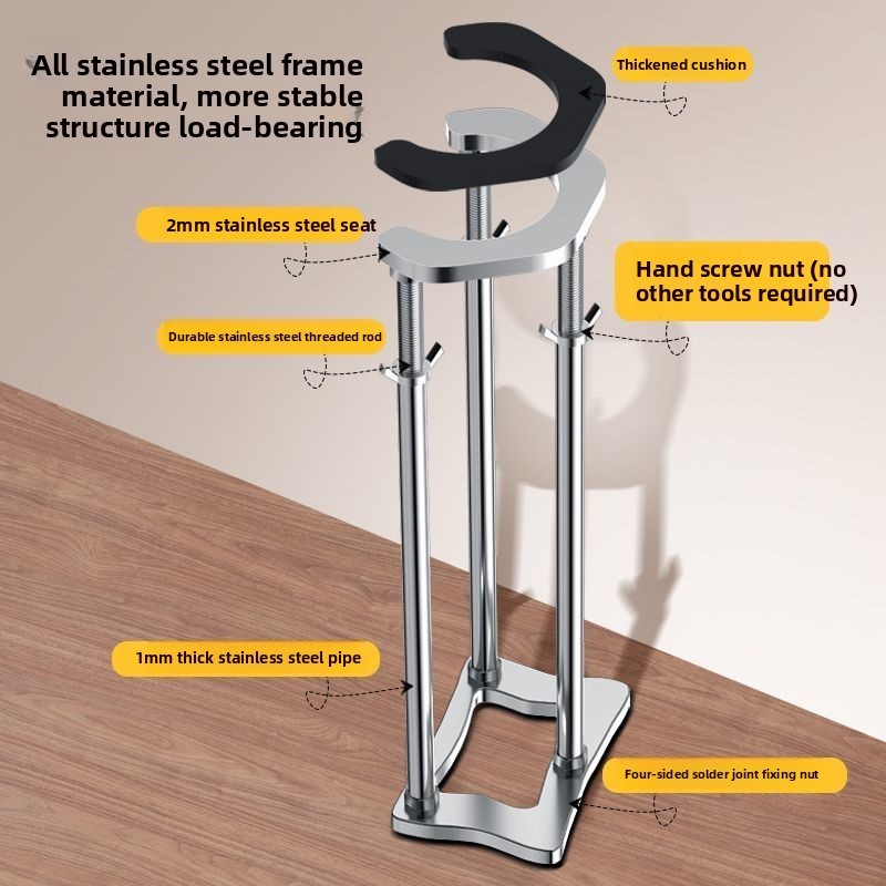 Undercounter Basin Support Frame Stainless Steel Ceramic Kitchen Sink ...