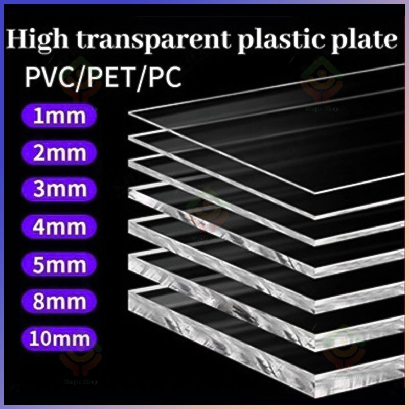 Highly transparent plastic sheet hardboard acrylic sheet pvc sheet pc ...