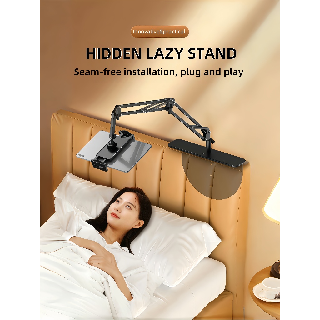 Bedside Phone Holder Tablet Holder Hidden Lazy Holder Bed Chasing Drama ...
