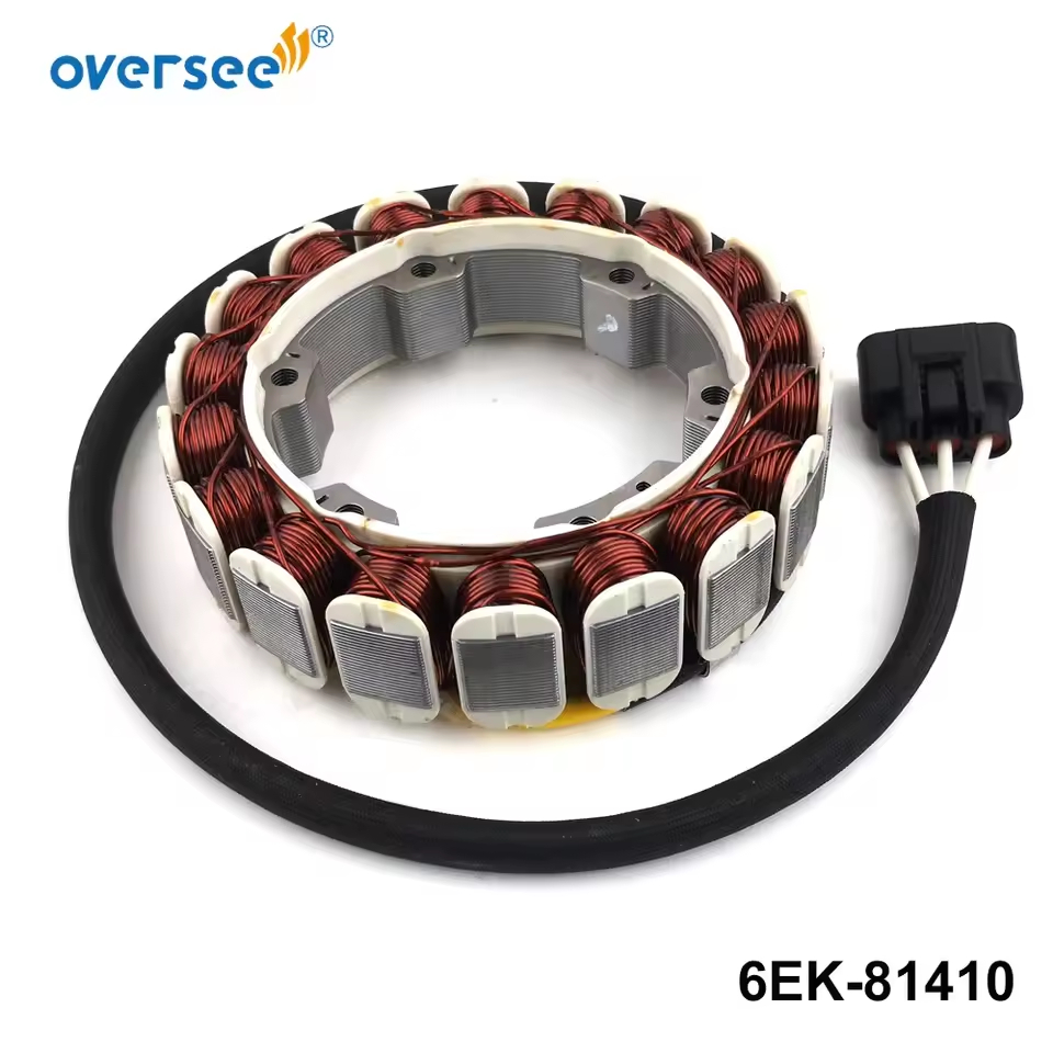 6EK-81410 Stator for Yamaha 115HP 4 Stroke Outboard Engine 6EK-81410-00 ...