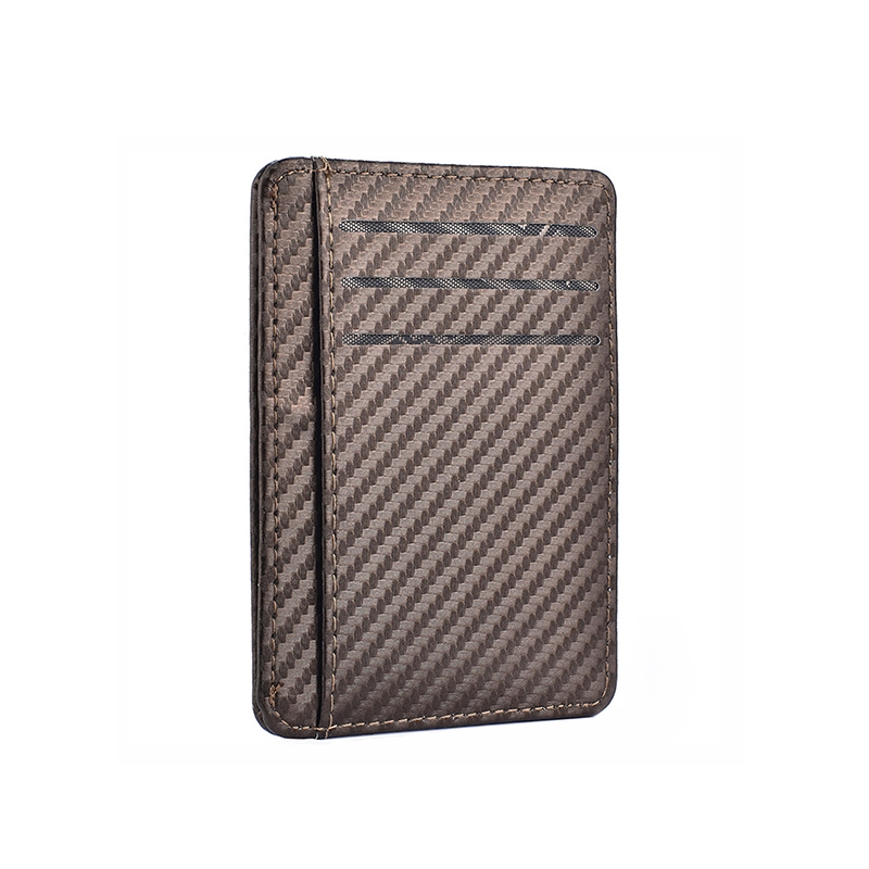 [Custom Engrave] Card Holder Men's Wallet Ultra-thin Wallet Bank Card ...
