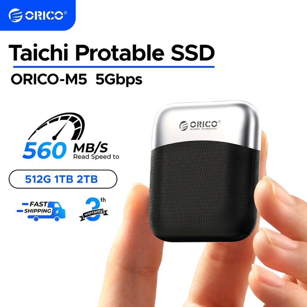 ORICO 512GB 1TB External SSD USB3.1 500MB/s Portable External hard ...