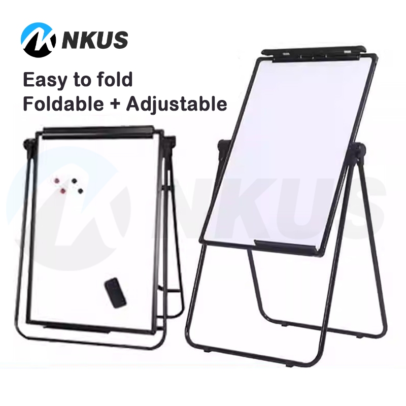 SG Magnetic Standing White Board 90x60cm /Bulleting Board/ Frame ...
