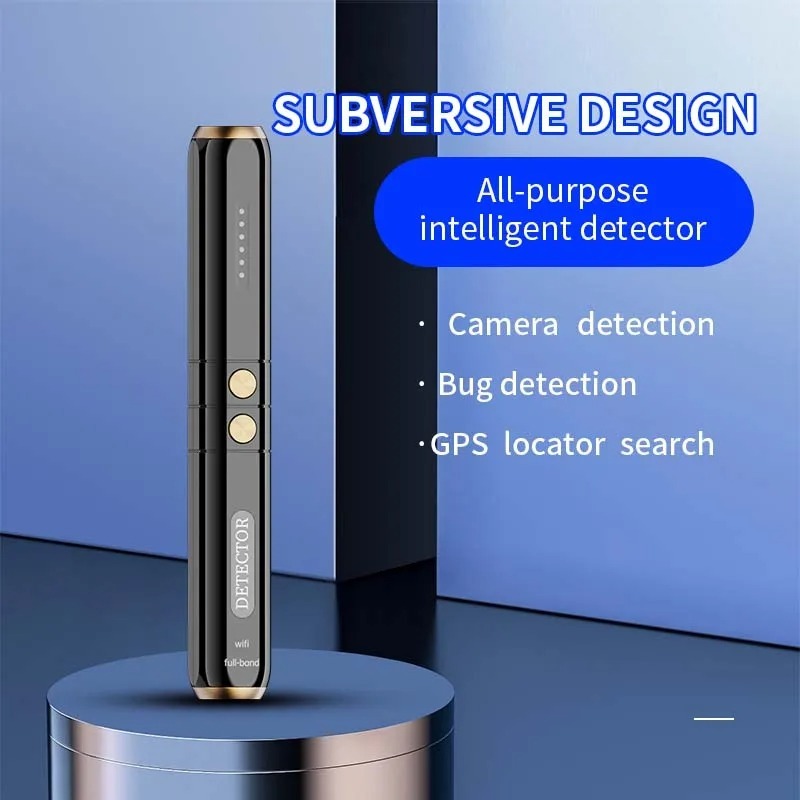 Wireless Anti-Spy Hidden Pinhole Camera Detector T13 Infrared Laser Scanner Anti-Location GPS ...