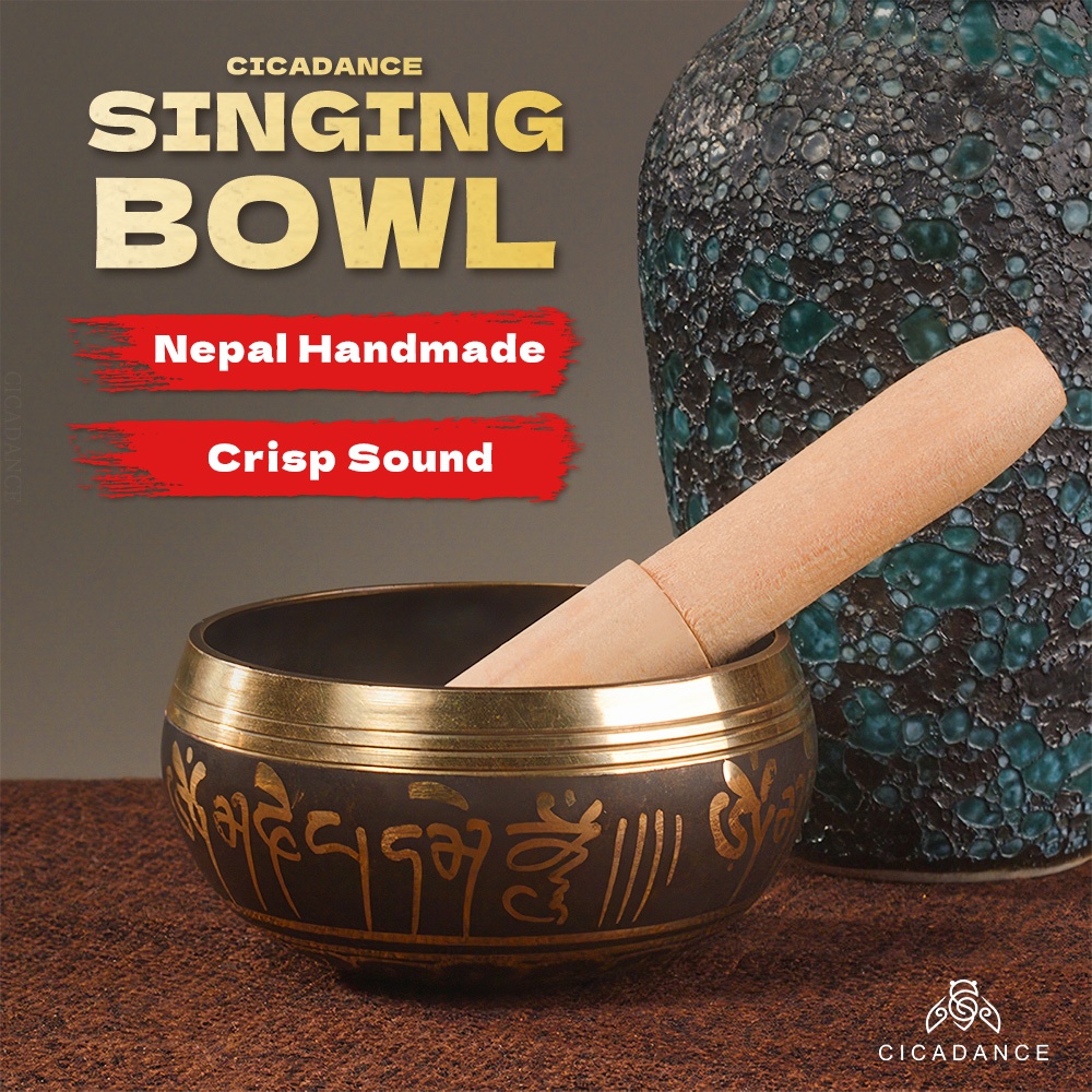 Tibetan Singing Bowl 8cm Sound Healing Handmade Bowl Sound Bowl Musical ...