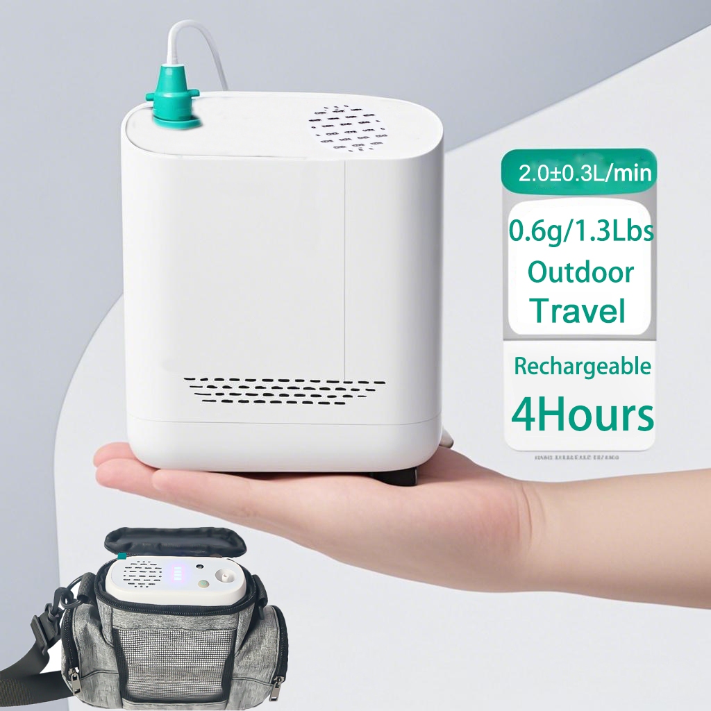 Portable Travel Oxygen Concentrator Charge Oxygen Machine With Battery ...