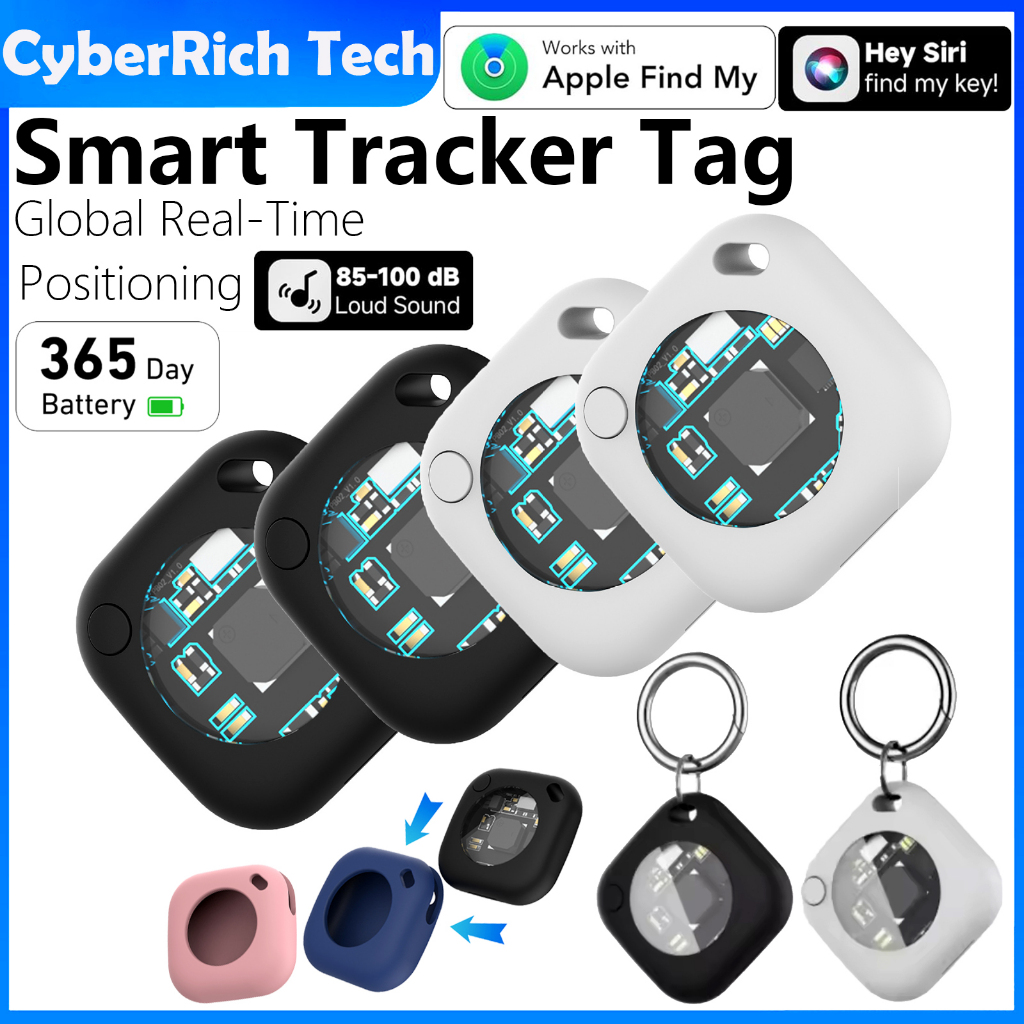 【2025】Smart GPS Tag Track Bluetooth Tracker Item Finder Work with Find ...