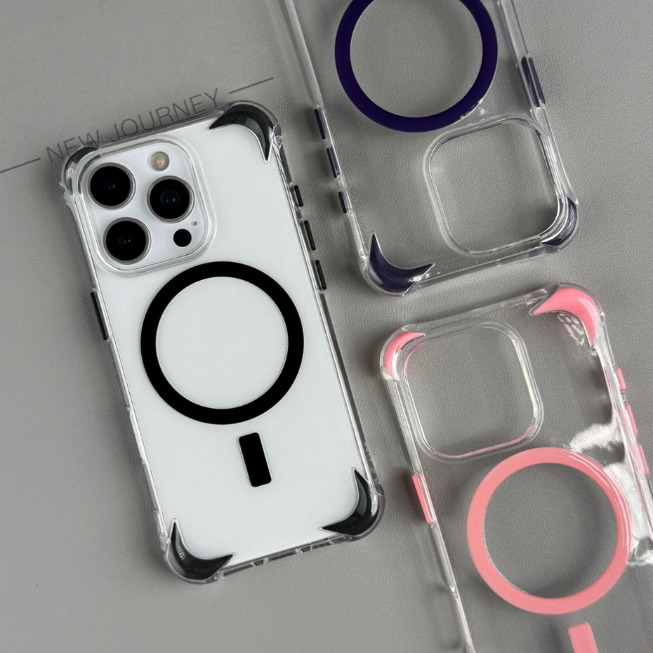 【Four corners are drop-resistant/Thickened TPU transparent soft case ...