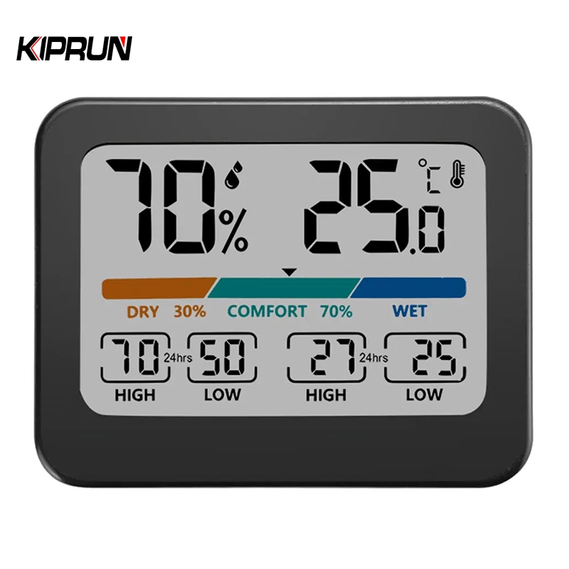 KIPRUN Digital Temperature Hygrometer, Large Screen Temperature ...