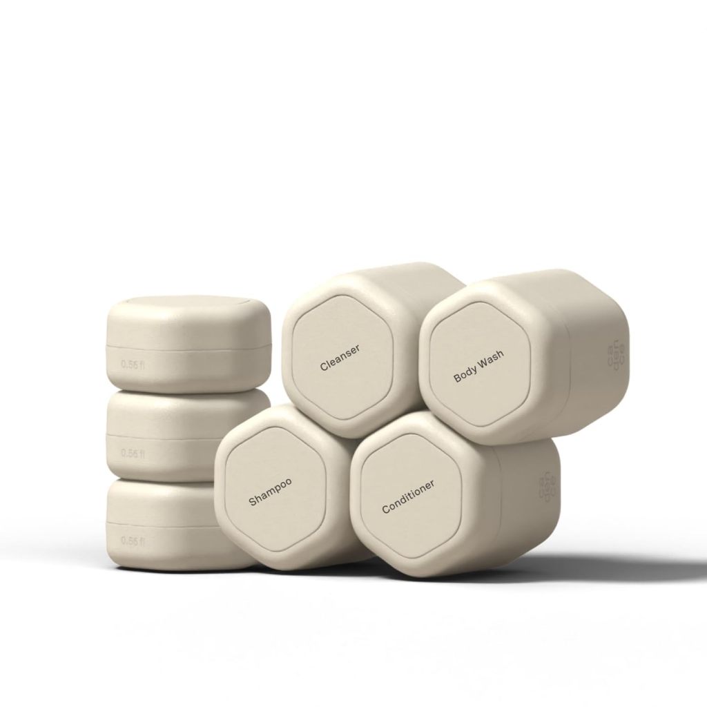 Cadence Travel Containers - Daily Routine Capsule Set - Magnetic ...