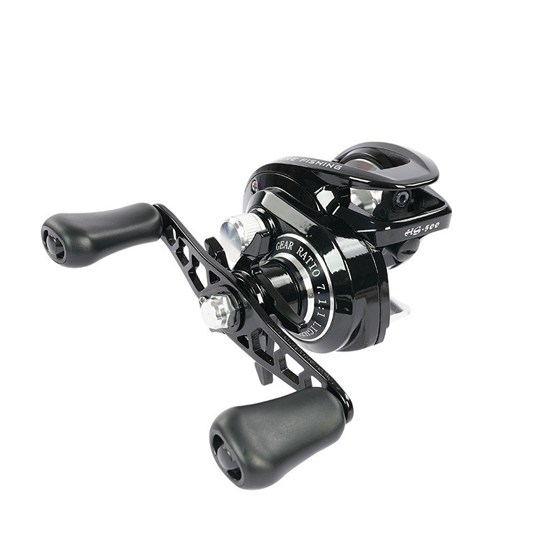 Metal Baitcasting Reel 8KG Max Drag Fishing Reel 6.3:1 Gear Ratio Casting Reel BC 5+1BB | Shopee ...