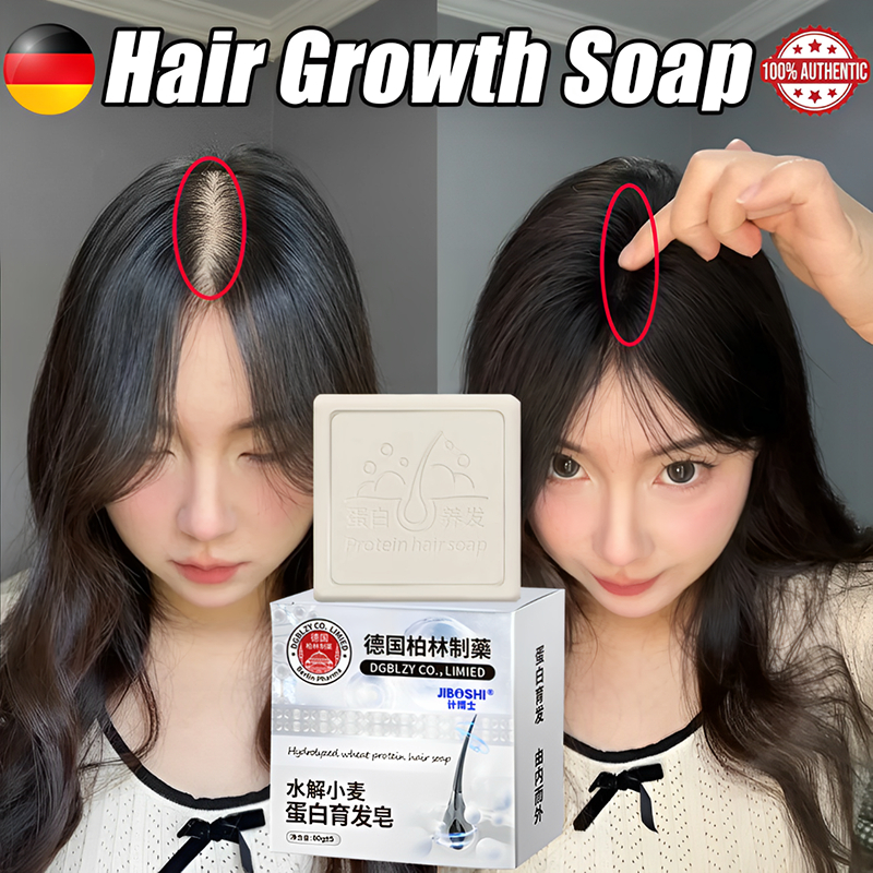Herbal Hair Growth Shampoo Soap 85g Anti Hair Loss Shampoo Soap Fast ...