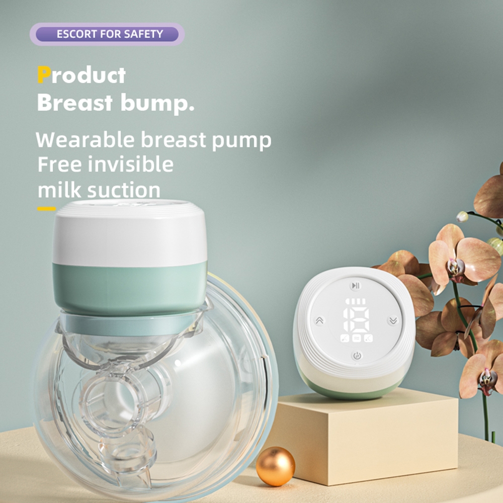 Electric Breast Pumps Portable Hands Free Wearable Breast Pump Silent ...