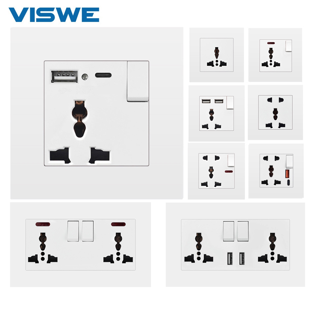 ‌VISWE | wall socket | power socket | usb socket | universal socket ...