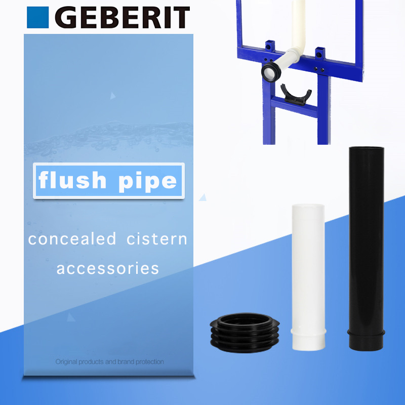 Geberit concealed cistern straight flush pipe rubber sealing ring drain ...