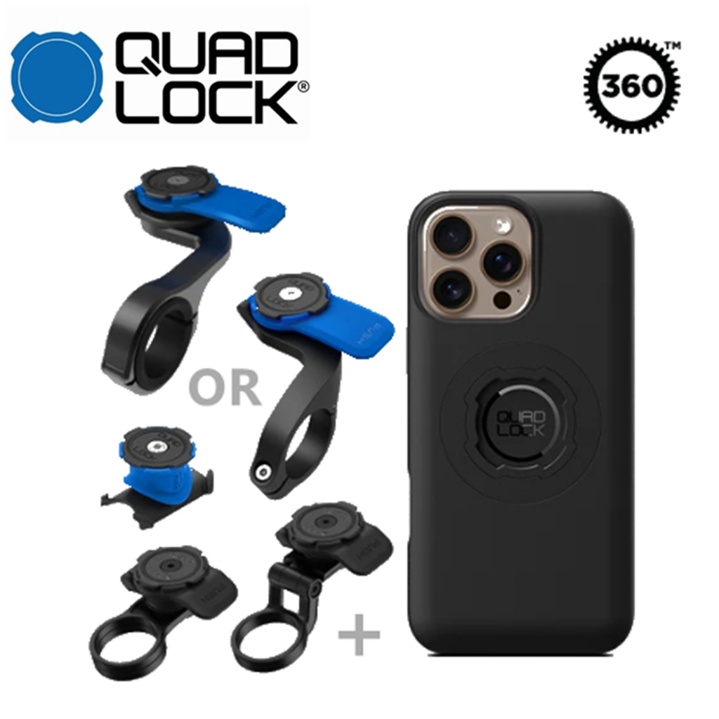 QUADLOCK Bike Kits STEM MOUNT OUT FRONT MOUNT/PRO STEM CAP MOUNT/OR ...