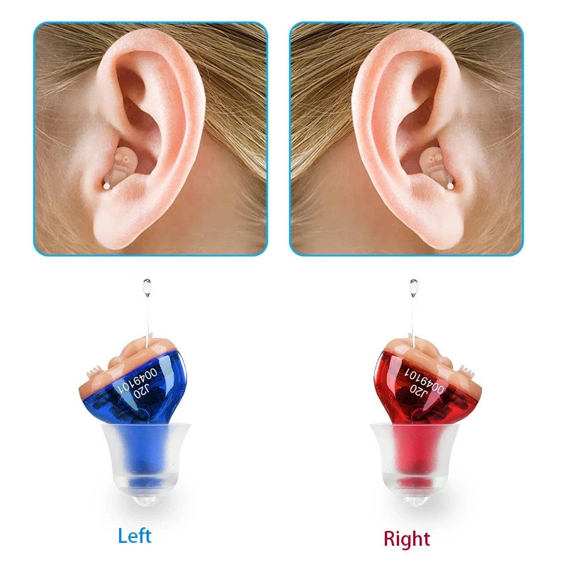 Cici Invisible In-Ear Multi-Color Hearing Aid、hearing aids for senior ...