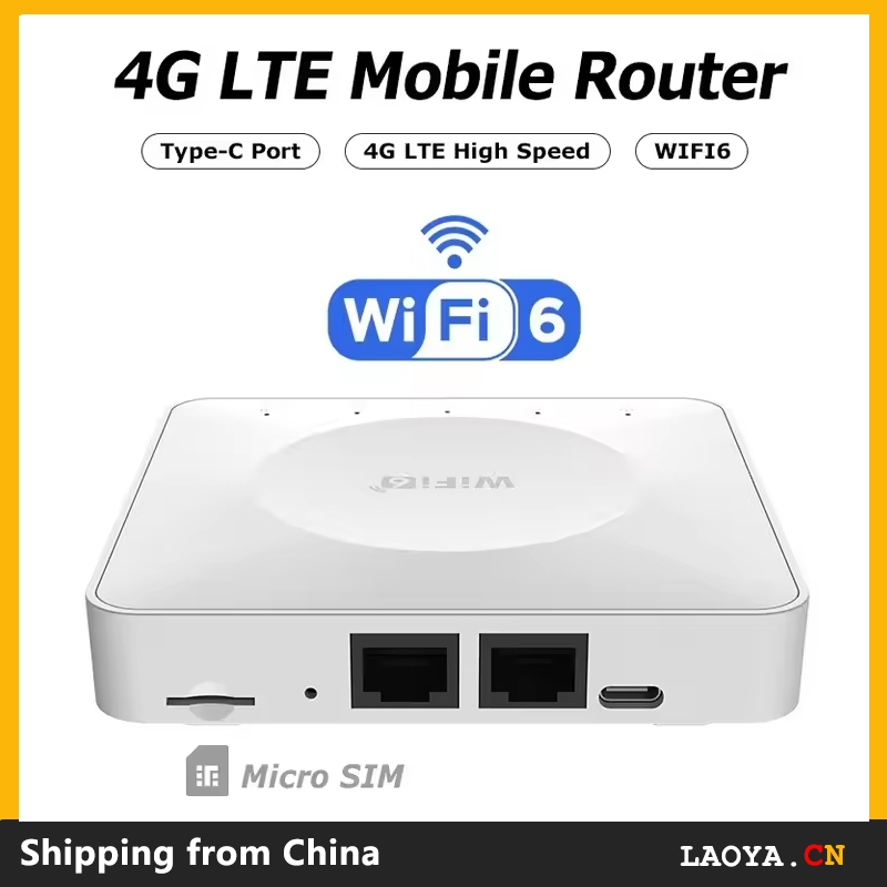 4G LTE WiFi Router WiFi 6 300Mpbs 4G Modem Support 32 Device Typc-C ...