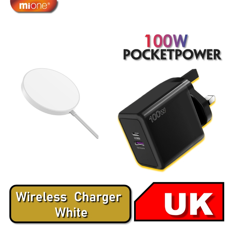 Mione Magnetic Wireless Charger 15W USB C Wall Charger Super Fast ...