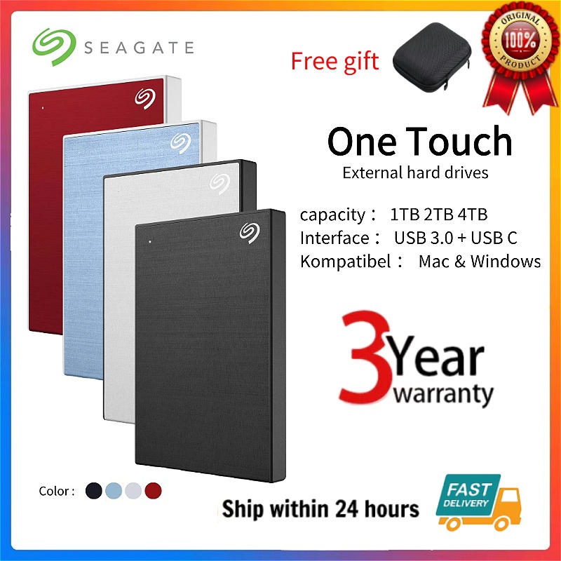 [Free gift]Original One Touch HDD 2.5'' Portable hard drives 1TB/2TB ...