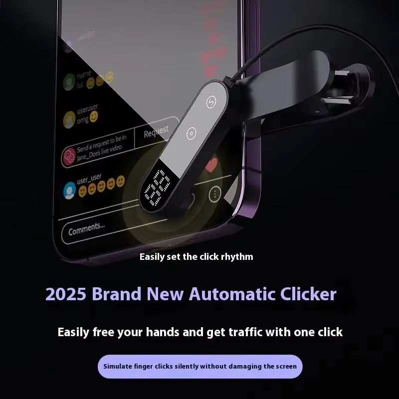 Screen Auto Clicker Simulated Finger Clicking For Smart Phone App Video ...