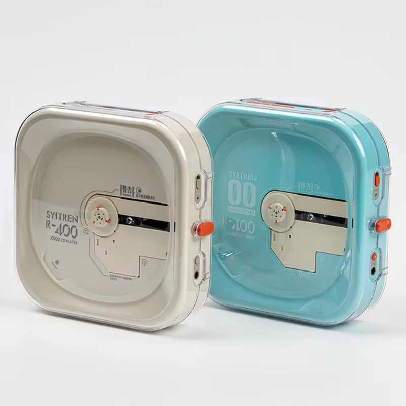 Portable CD Player Dazzling Colour Music Walkman Bluetooth 5.3 ...
