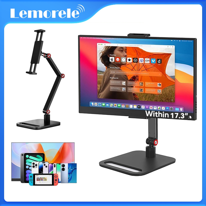 Lemorele Portable Monitor Stand Tablet Holder iPad Stand Screen Monitor ...