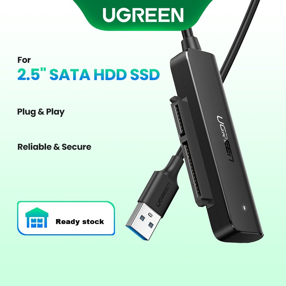 UGREEN SATA USB Converter USB 3.0 USB C to SATA Adapter For 2.5'' HDD ...