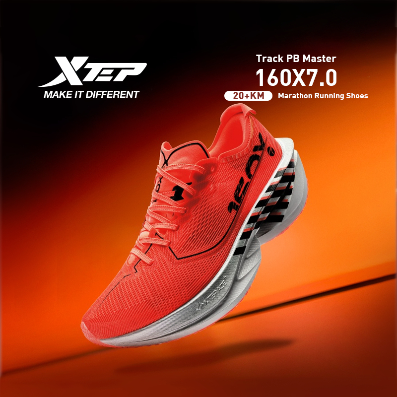 【NEW!】XTEP 160X7.0 Running Shoes Racing Carbon Plate Professional ...