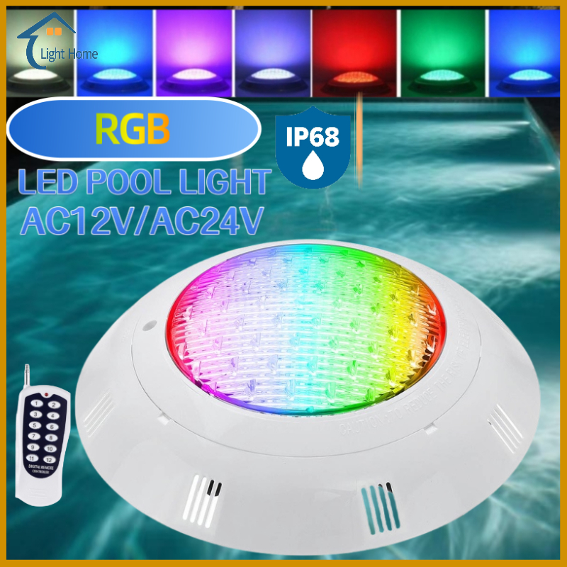 Swimming pool lights 12V Underwater LED RGB Waterproof Landscape water ...