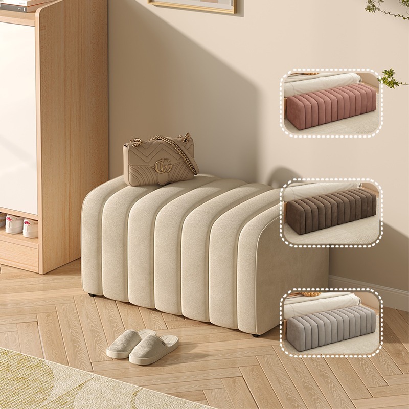 Stool Chair Sofa Porch Low Entrance Shoe Casual Long Sofa Home Bedroom ...