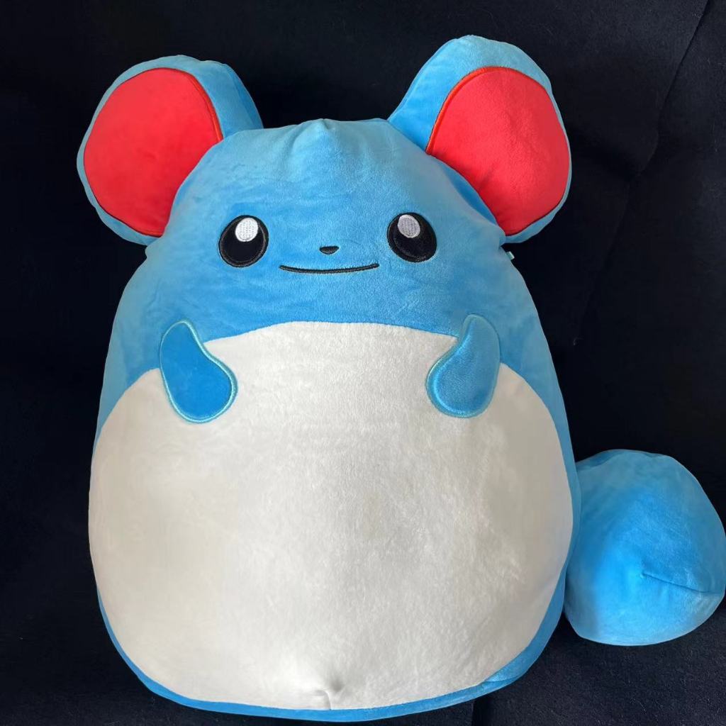 Squishmallow Super Soft Plush Toy 14" Marill the Rodent Pokemon Stuffed ...
